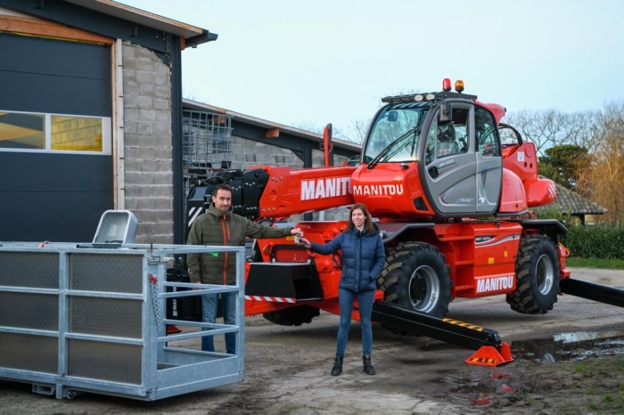 Manitou MRT 2550 afgeleverd